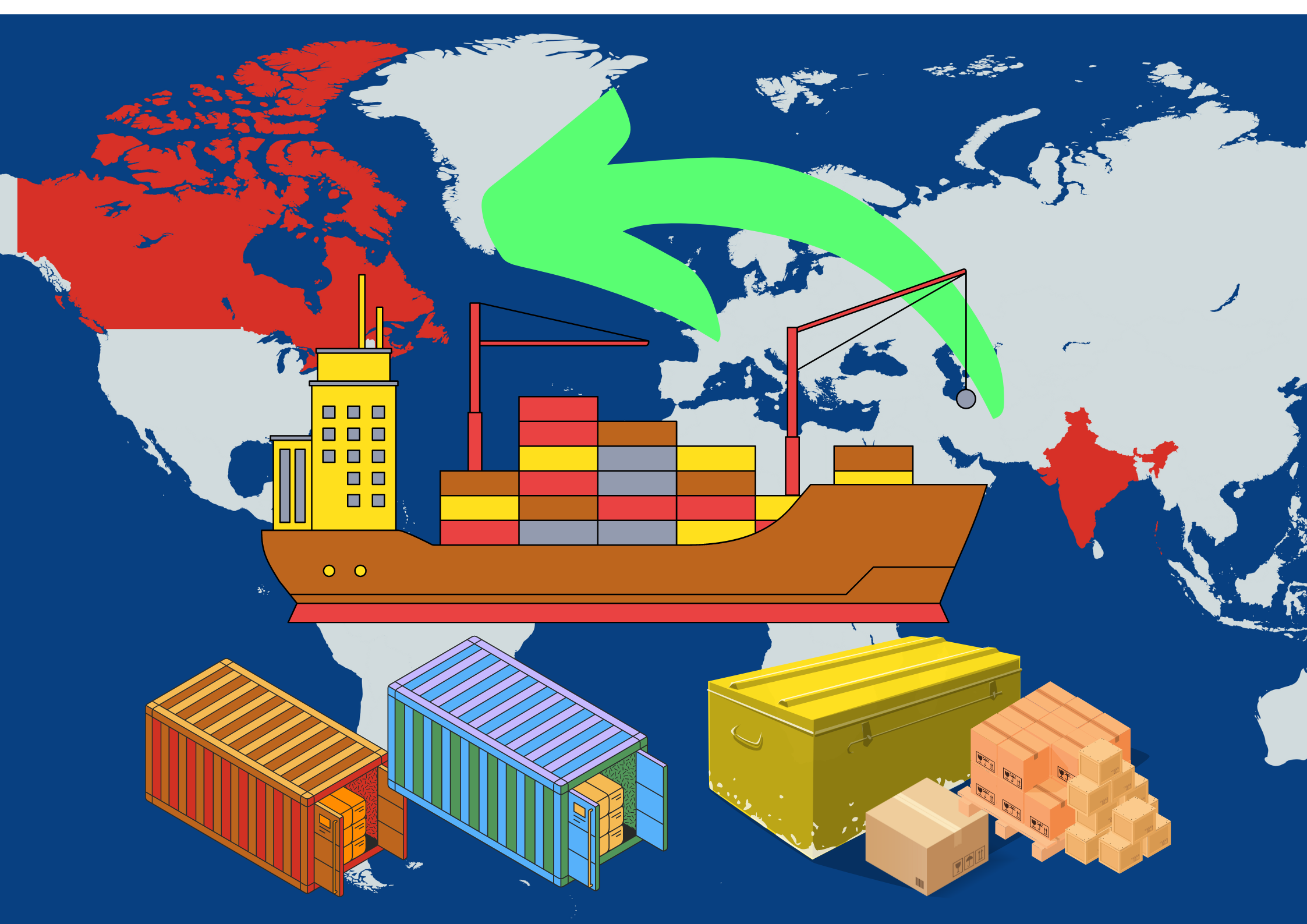 Best international courier service - Deskmate Global Express